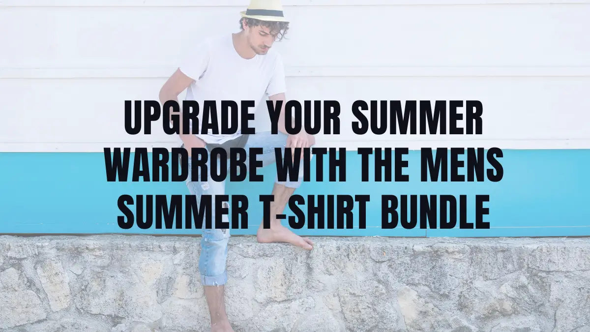 Upgrade Your Wardrobe with the Men's Summer T-Shirt Bundle | LEEHANTON