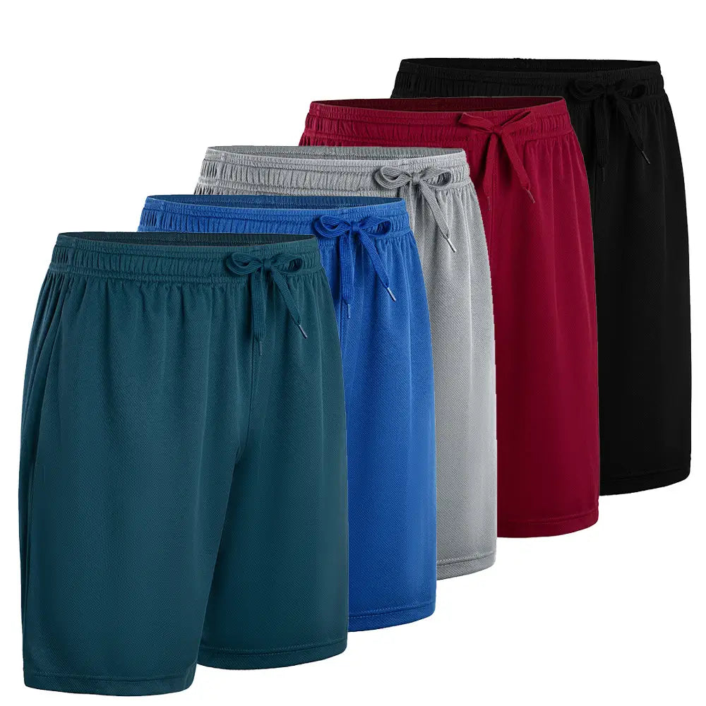 5-Pack Men's Quick-Dry Shorts | LEEHANTON
